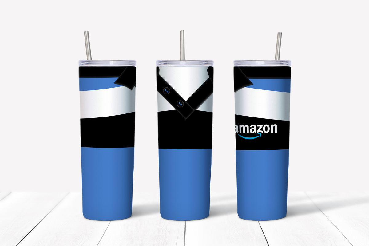 Amazon Uniform 20oz Straight Tumbler Transfer – Rustic Pineapple